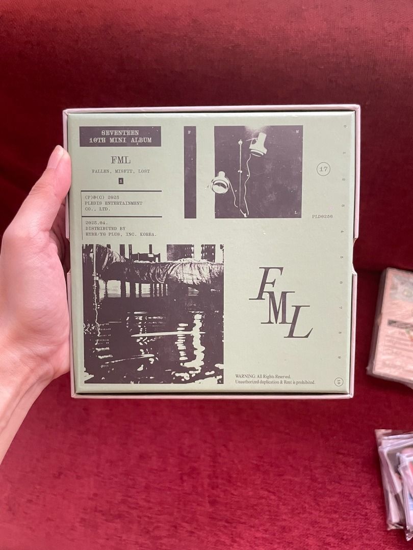 Seventeen FML (Fallen, Misfit, Lost) Green Version with Weverse POB ...