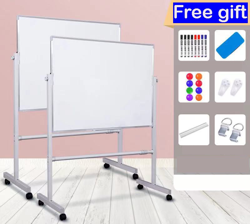 double side Standing Magnetic Movable White Boar - WhiteBoard/Bulleting ...