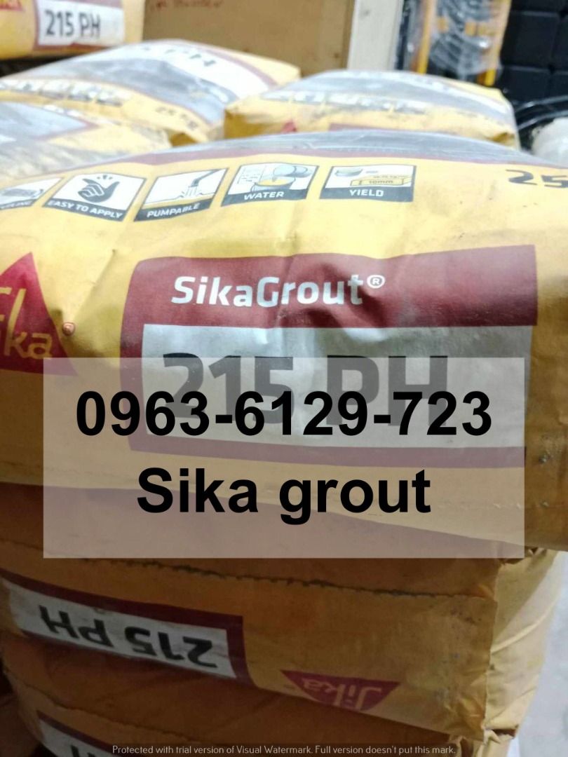 Sika grout, Commercial & Industrial, Construction Tools & Equipment on ...