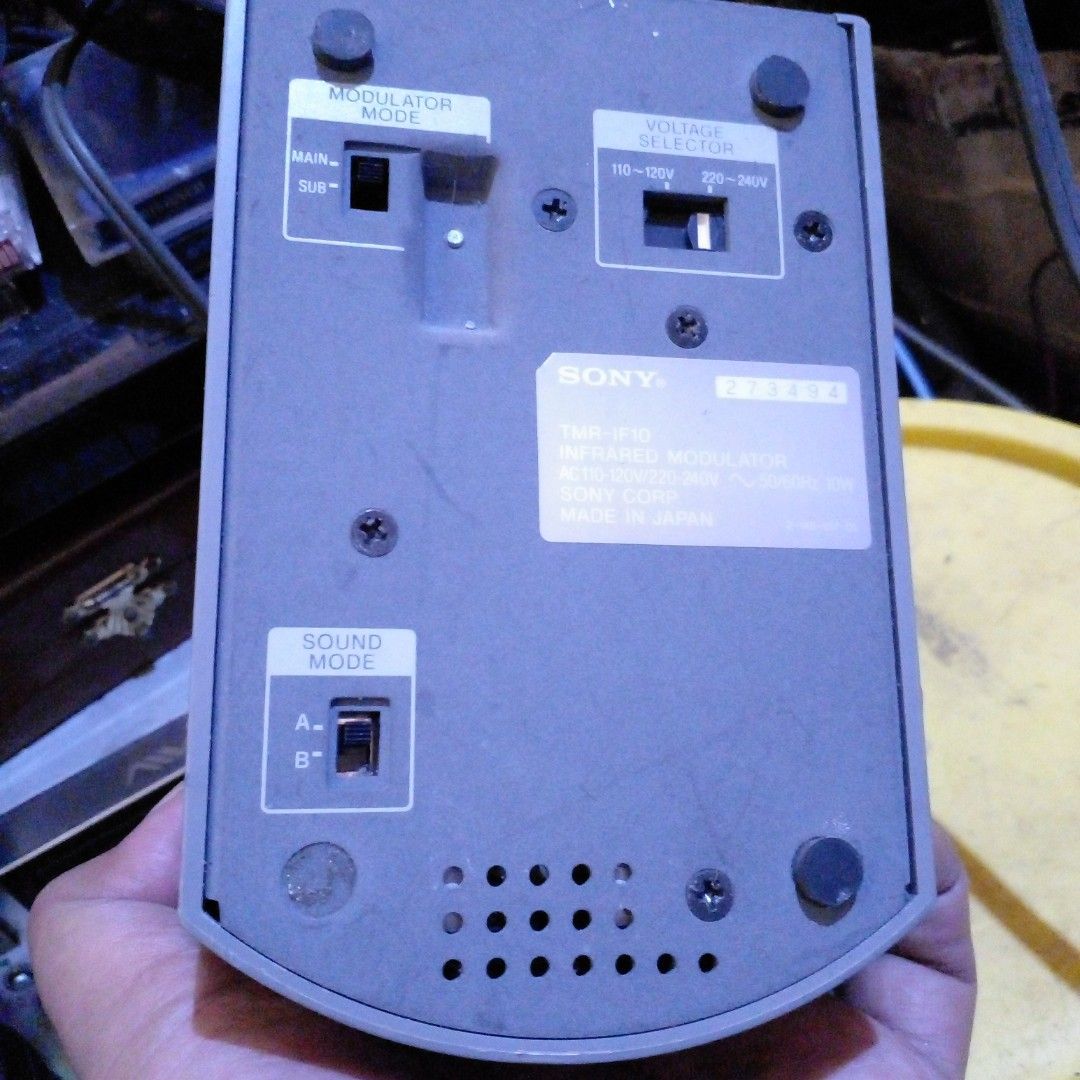 Sony cordless infra red modulator tmr IF 10, Barang Yang Dicari di ...