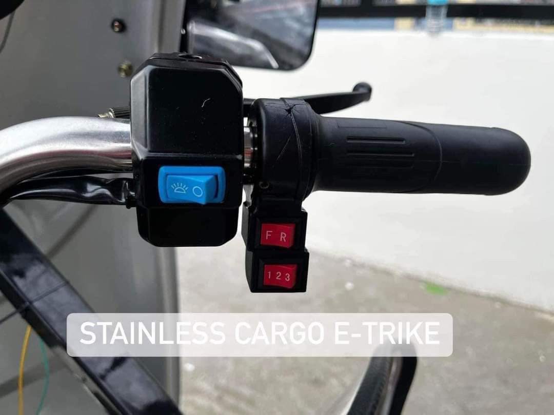 STAINLESS CARGO 3WHEELS E-TRIKE WITH BRACKET & TRAPAL, Sports Equipment ...