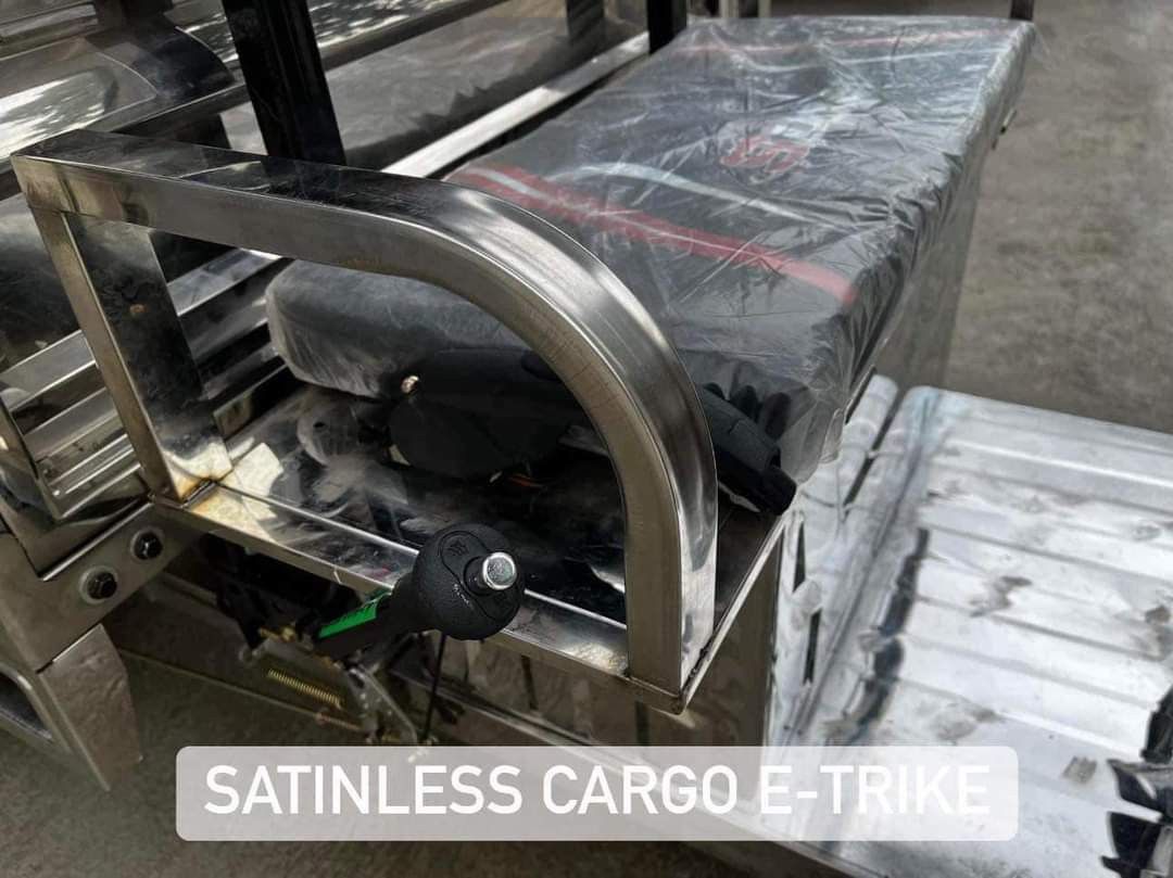 STAINLESS CARGO 3WHEELS E-TRIKE WITH BRACKET & TRAPAL, Sports Equipment ...
