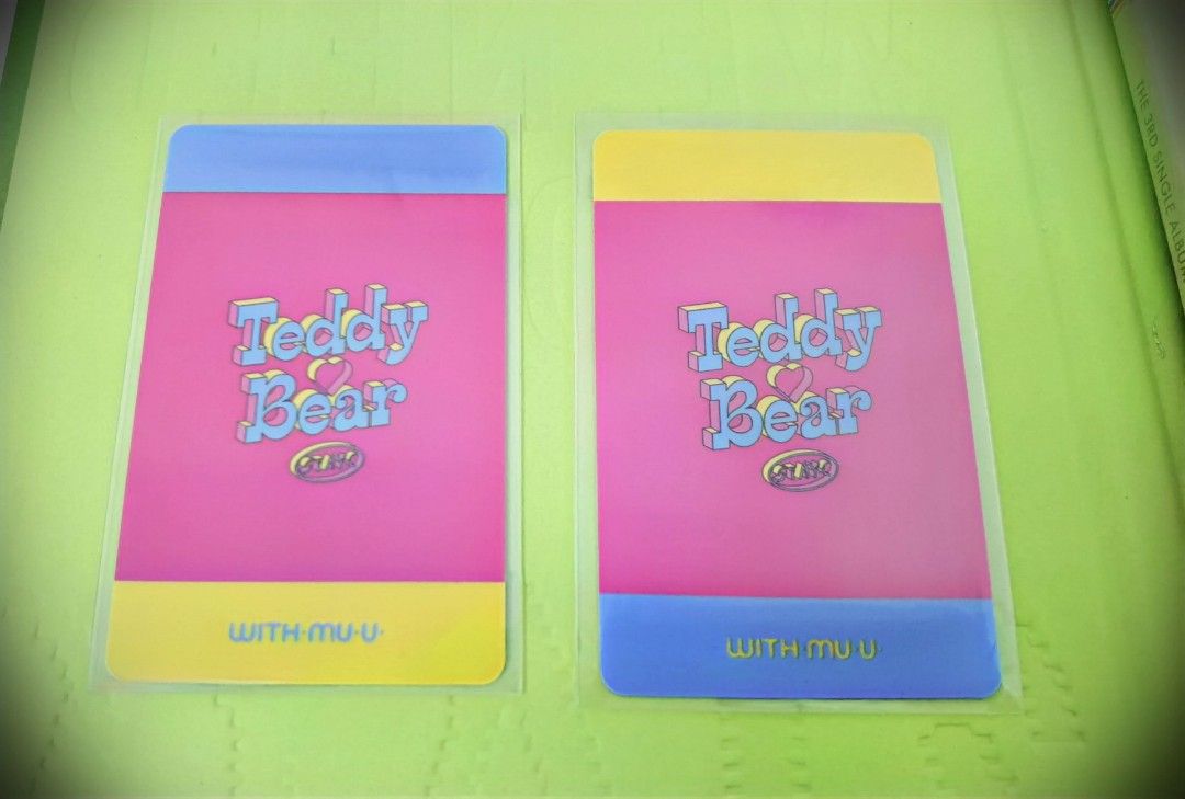 [WTS] STAYC J POB - Teddy Bear Bellygom Lucky Draw POB [PVC Photocard ...