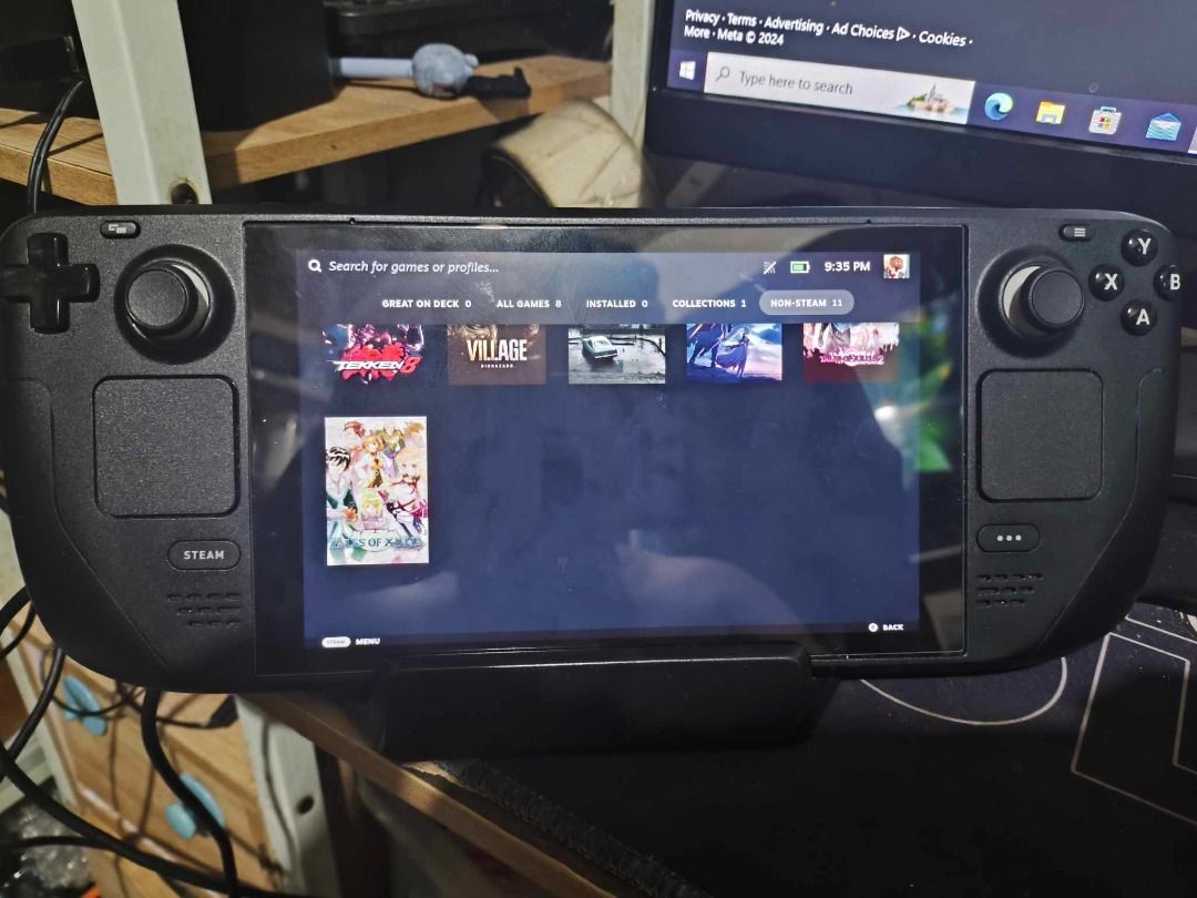 steamdeck lcd 512gb upgraded with games, Video Gaming, Video Game ...
