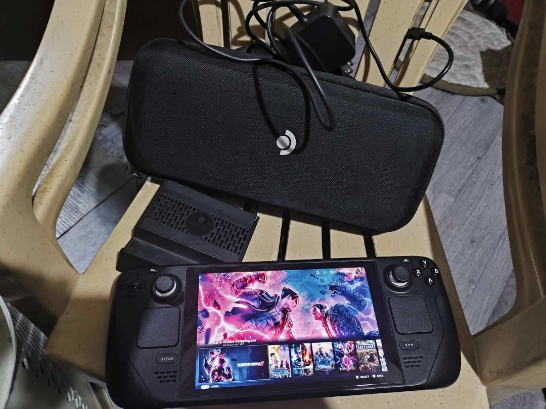 steamdeck lcd 512gb upgraded with games, Video Gaming, Video Game ...