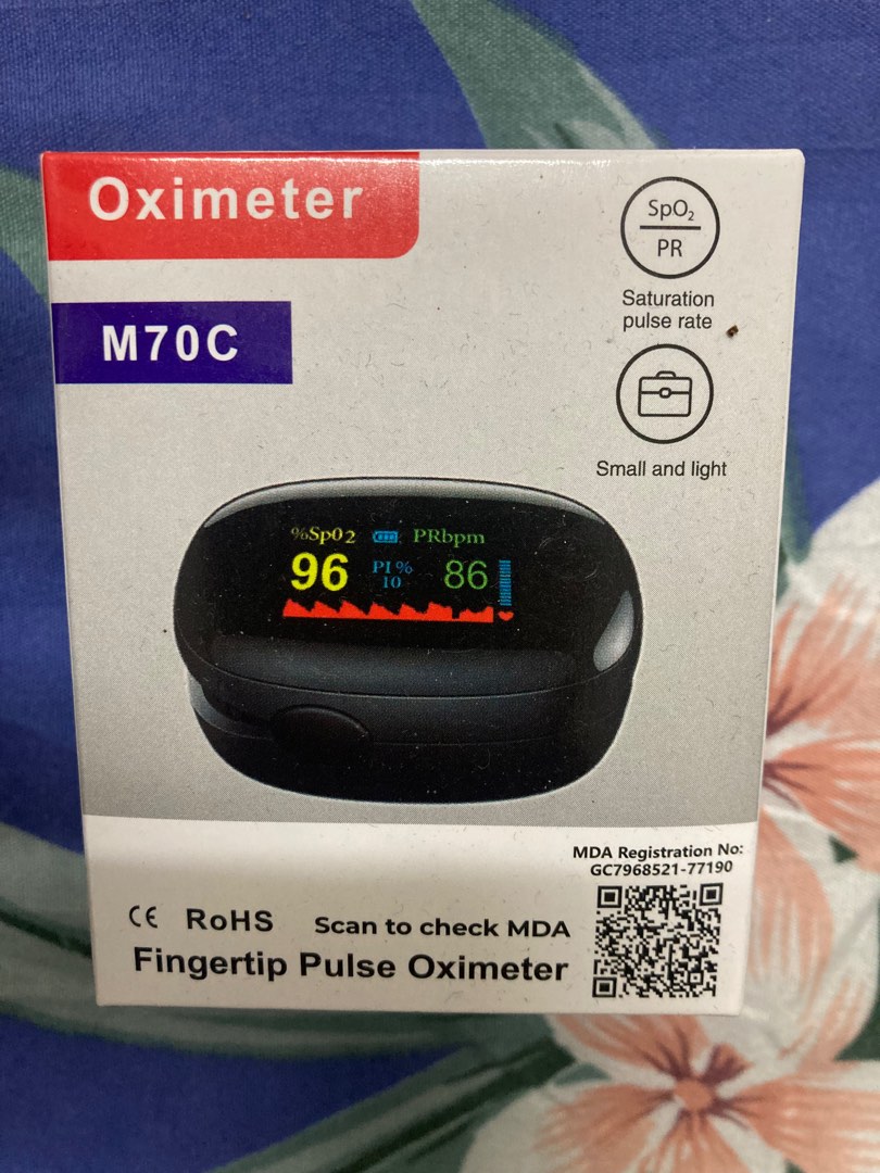 SurgiPlus Fingertip Pulse Oximeter, Health & Nutrition, Medical ...