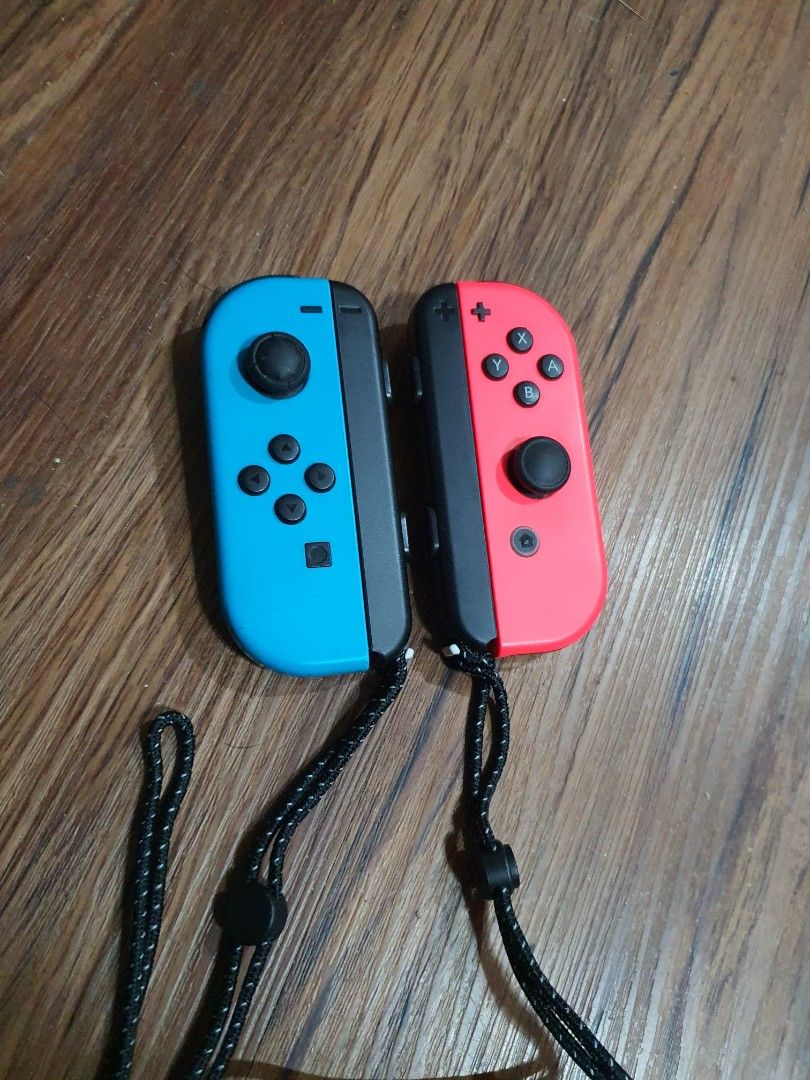 Switch JOYCONS ORIG!!! from oled with strap, Video Gaming, Video Game ...