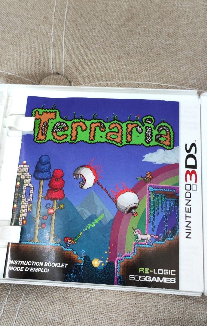 Terraria 3DS, Video Gaming, Video Games, Nintendo on Carousell