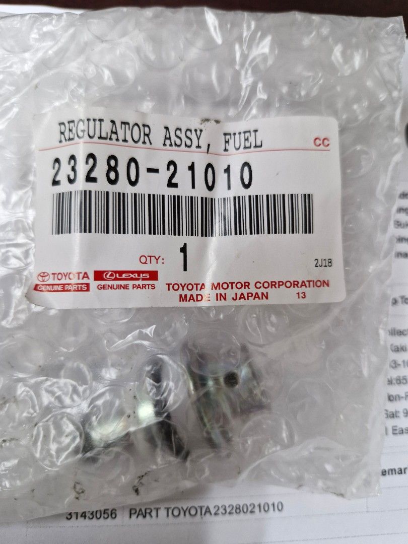 Toyota Camry 2.0L ACV41R - Fuel Regular Assembly, Car Accessories ...