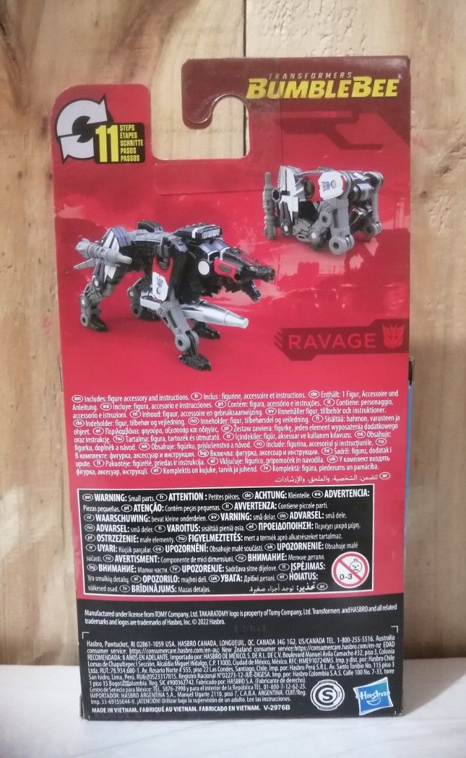 TRANSFORMERS - RAVAGE Studio Series Bumblebee Decepticon 3.5-inch ...