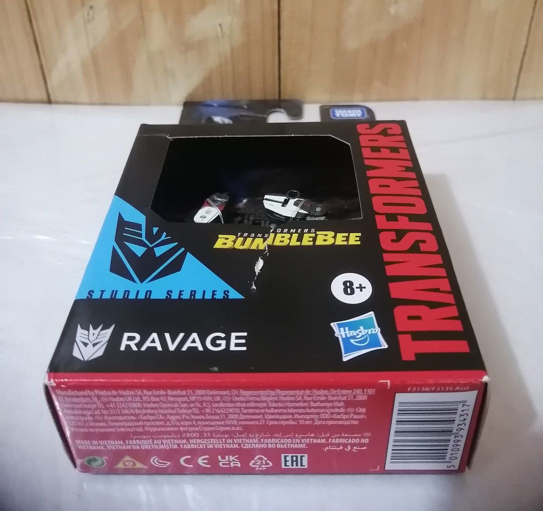 TRANSFORMERS - RAVAGE Studio Series Bumblebee Decepticon 3.5-inch ...