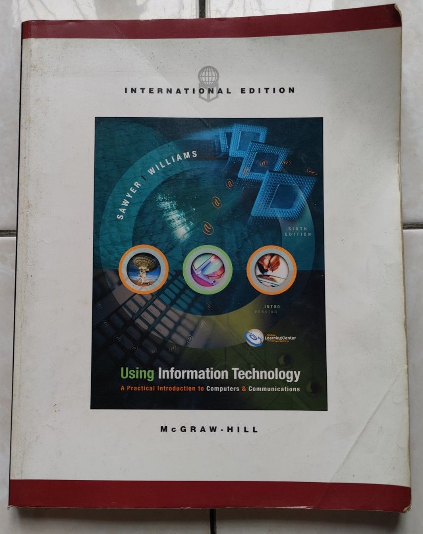 USING INFORMATION TECHNOLOGY - Sawyer / Williams, Hobbies & Toys, Books & Magazines, Textbooks ...