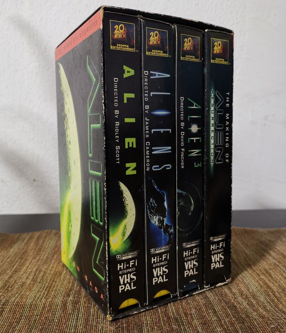 VHS ALIEN original trilogy specials videotape, Hobbies & Toys, Music ...