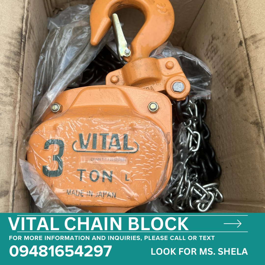 VITAL CHAIN BLOCK, Commercial & Industrial, Construction & Building ...