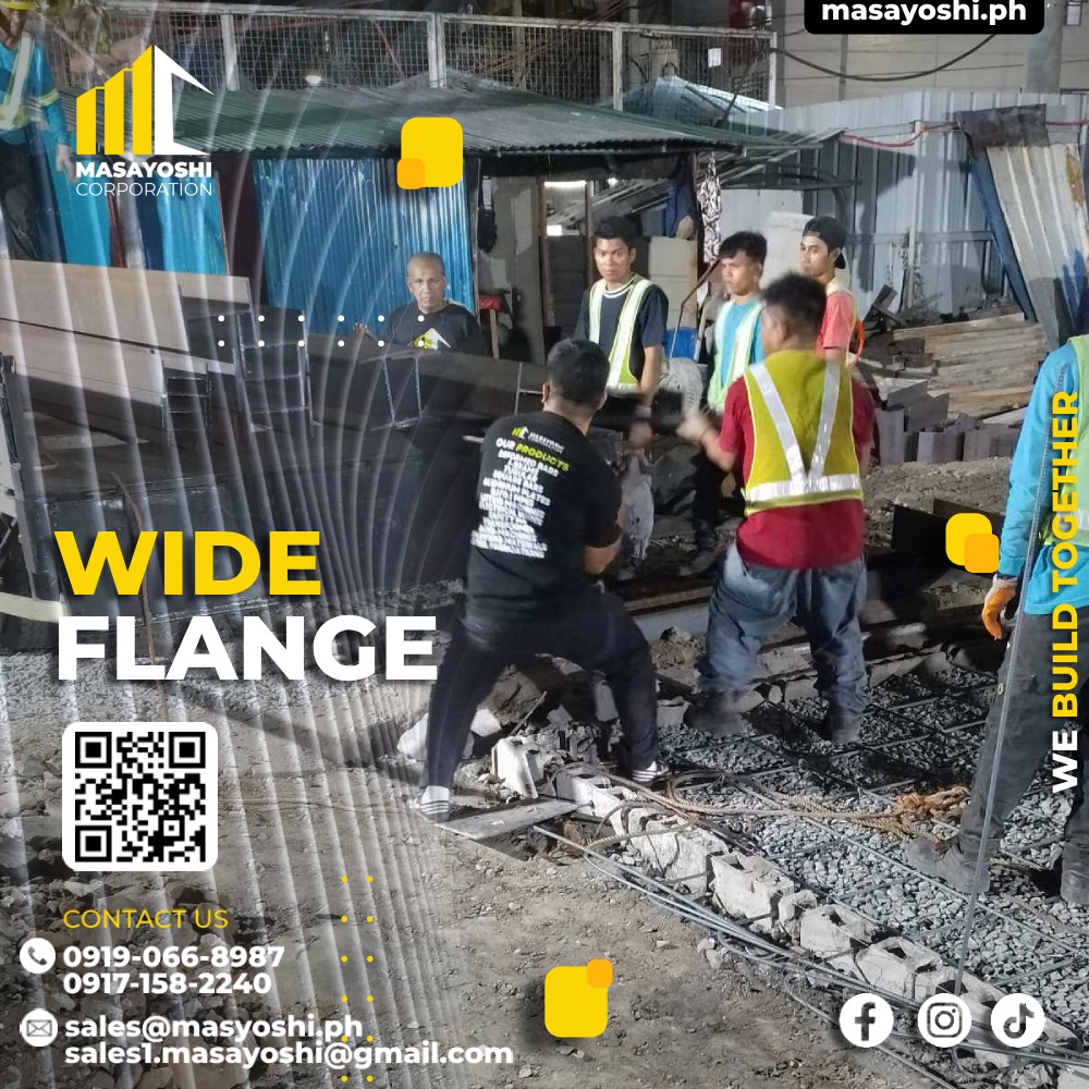 WIDE FLANGE, I Beam W8 x 15 x 6m, Ibeam, Angle Bar, Cyclone Wire, Hoist ...