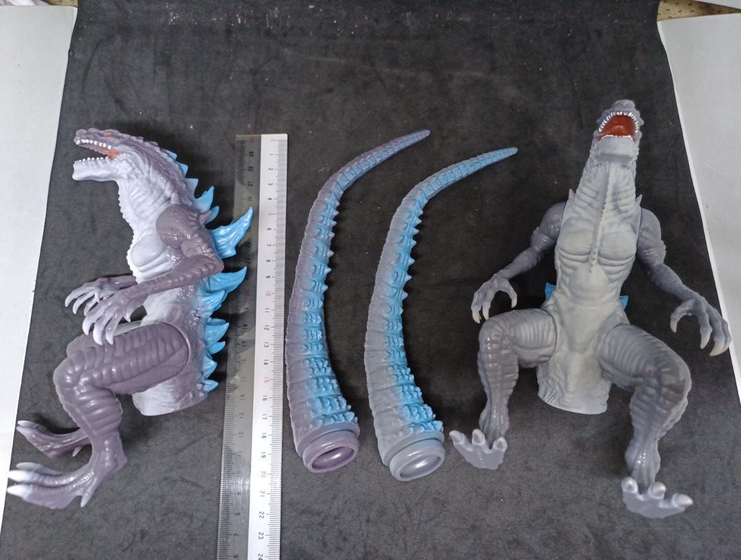 Y-MSF Godzilla 1998 Zilla Japanese Sofubi (price is per piece), Hobbies & Toys, Toys & Games on ...