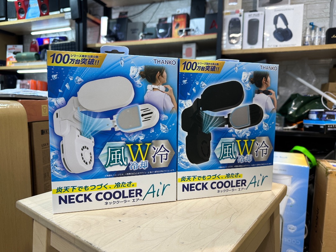 (全新現貨）2024 版 Thanko Neck cooler Air 頸部風冷冷卻器, 運動產品, 其他運動配件 - Carousell