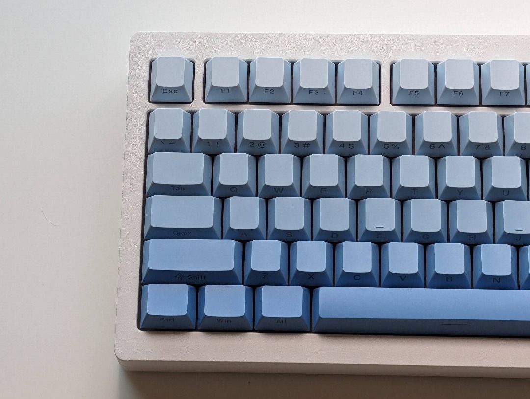75% Aluminium Custom Mechanical Keyboard (GradientBlue1904) - Fully ...