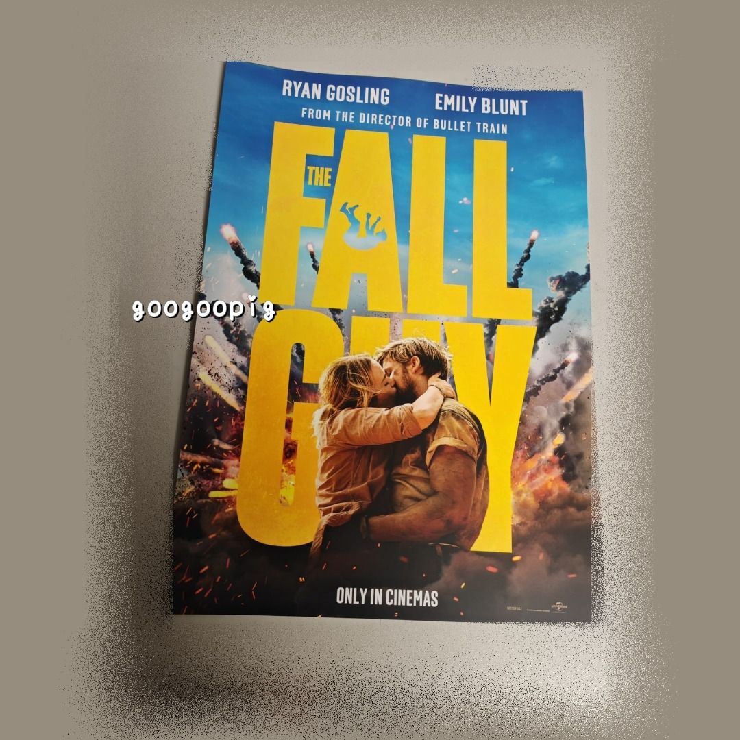 特技狂人 特技玩家 海報 The Fall Guy Imax Movie Poster 賴恩高斯寧 Ryan Gosling 艾美莉賓特 ...