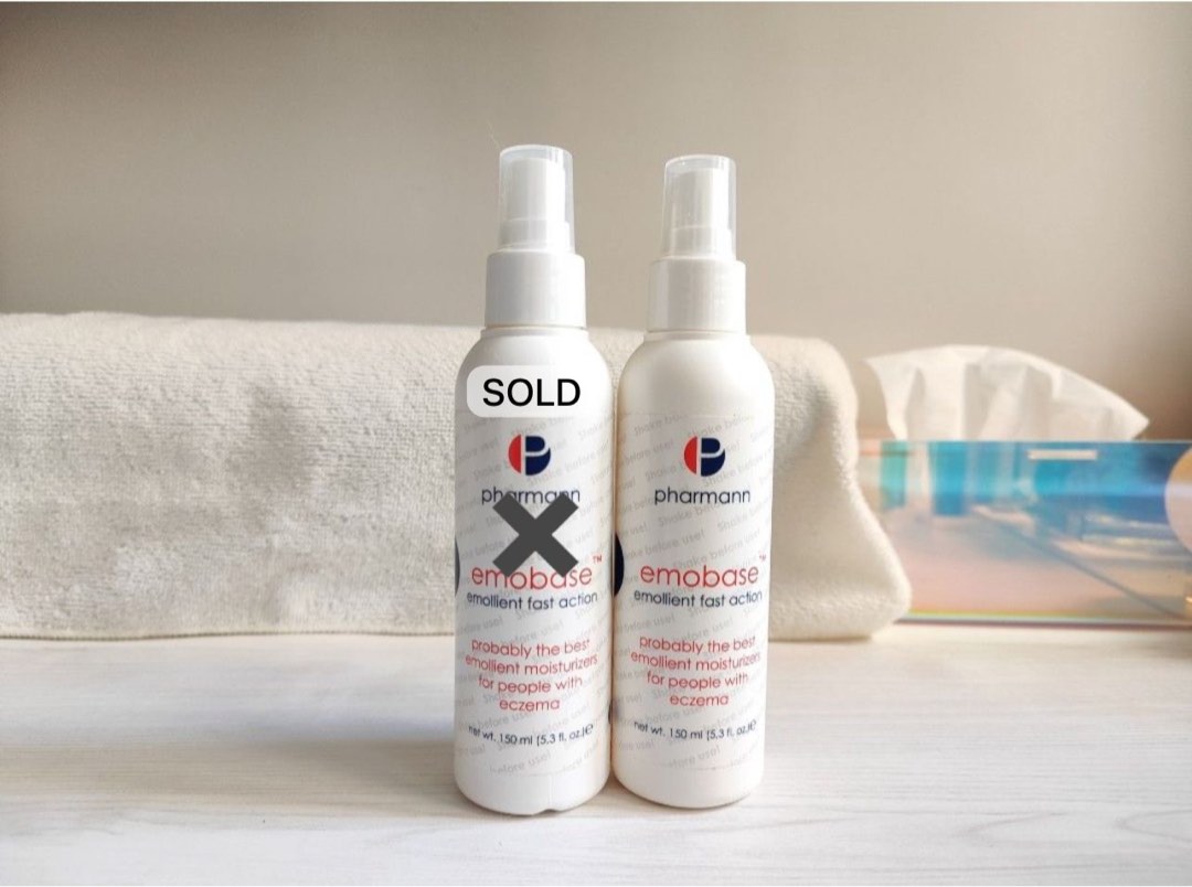 (全新) 醫學級噴霧 Pharmann Emobase Emollient Fast Action Spray 150ml 快速補濕噴霧 濕疹 ...