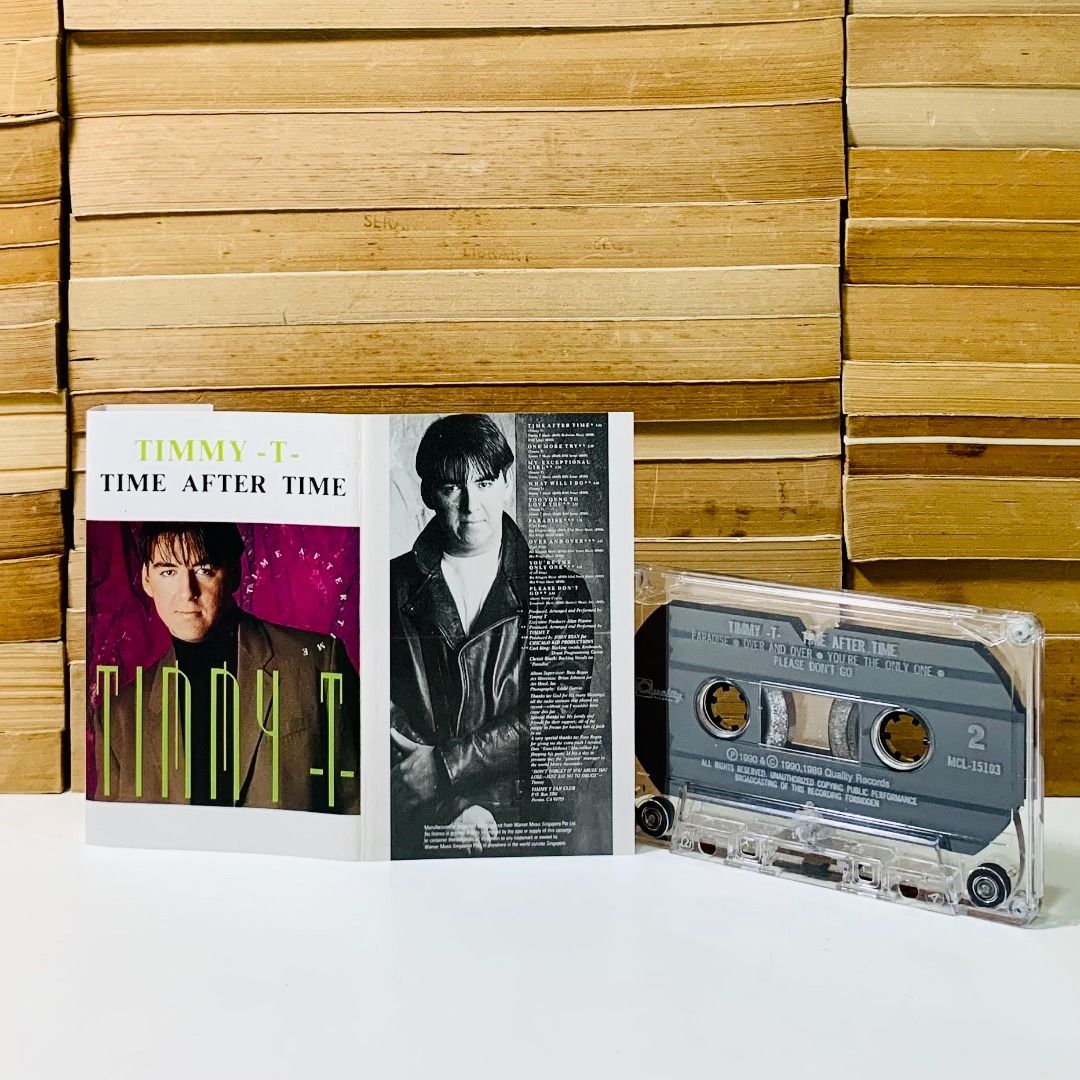 ️ Timmy T: Time After Time Cassette Tape (1990), Hobbies & Toys, Music ...