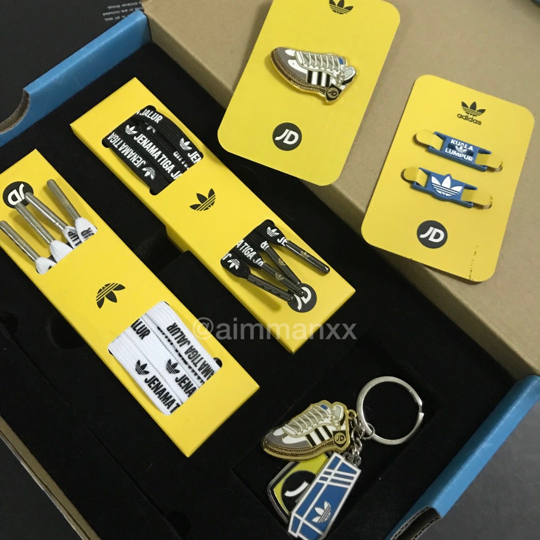 adidas X JD shoe laces & collectible items, Men's Fashion, Footwear ...