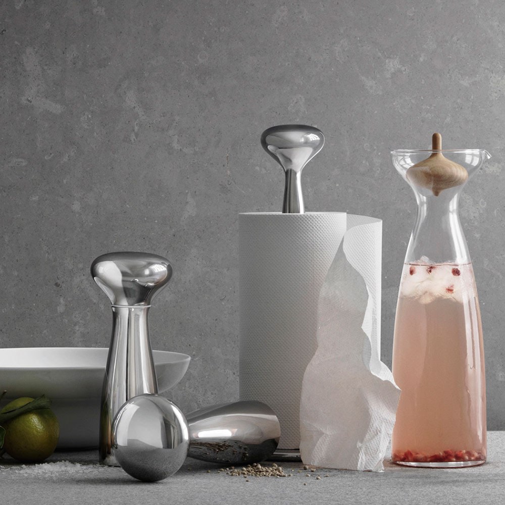 Georg Jenson Kitchen Roll Holder and Salt & Pepper , Furniture & Home ...