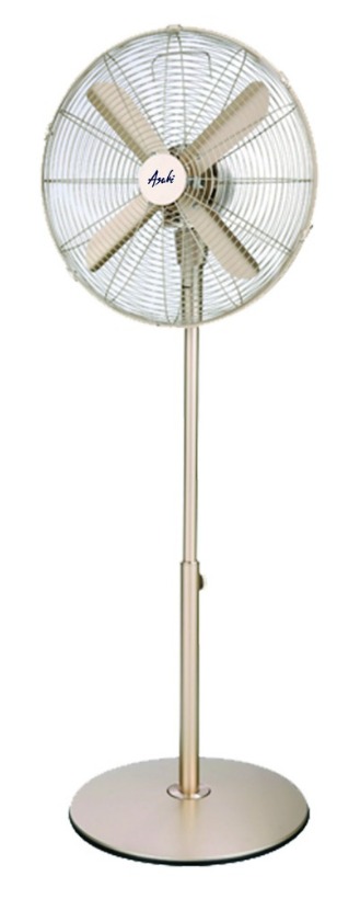 ASAHI Retro Stand Fan 16" Champagne Gold, Furniture & Home Living ...