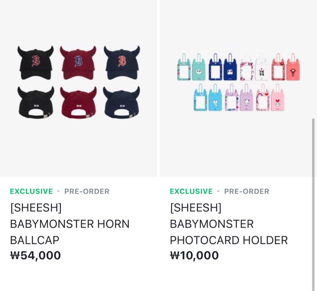 BABYMONSTER 1st Mini Album BABYMONS7ER POP UP Store Official Goods ...
