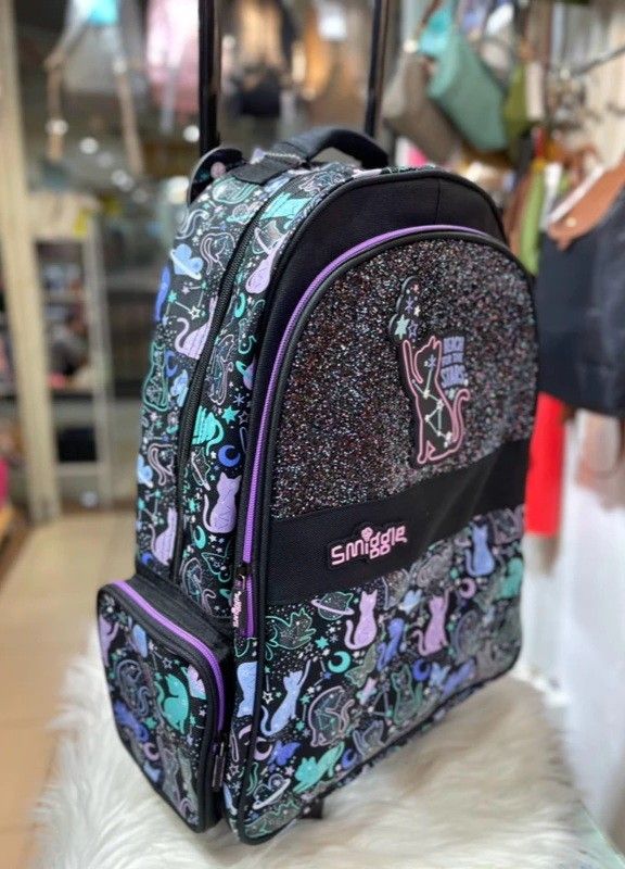 Backpack Trolley Smiggle - Cats star, Buku & Alat Tulis, Alat Tulis di ...