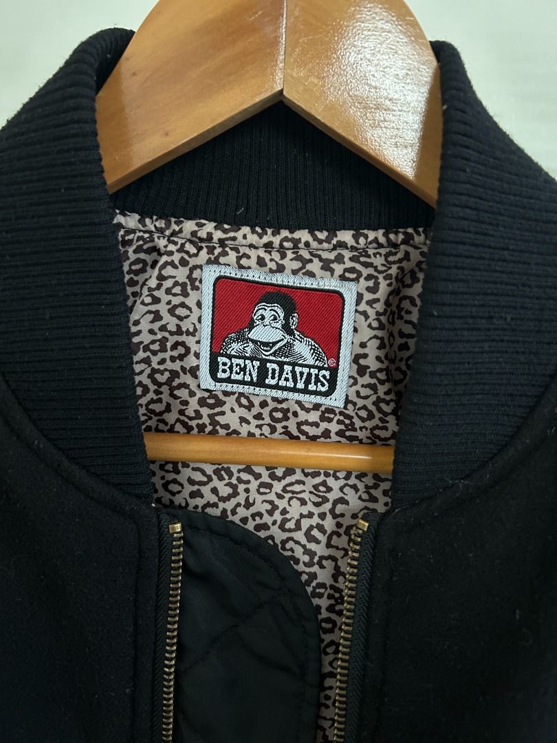 Ben Davis Wool Bomber/Varsity Jacket, Men's Fashion, Coats, Jackets and ...