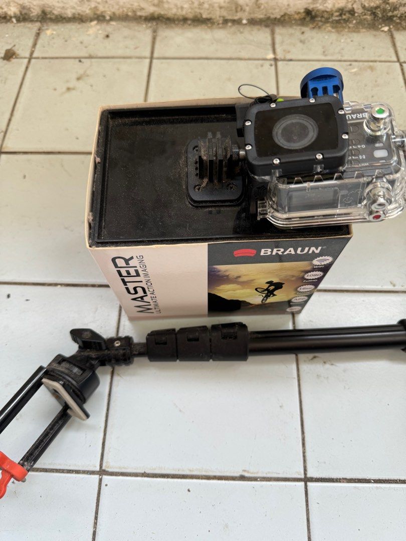 Braun ultimate action imaging, Photography, Video Cameras on Carousell