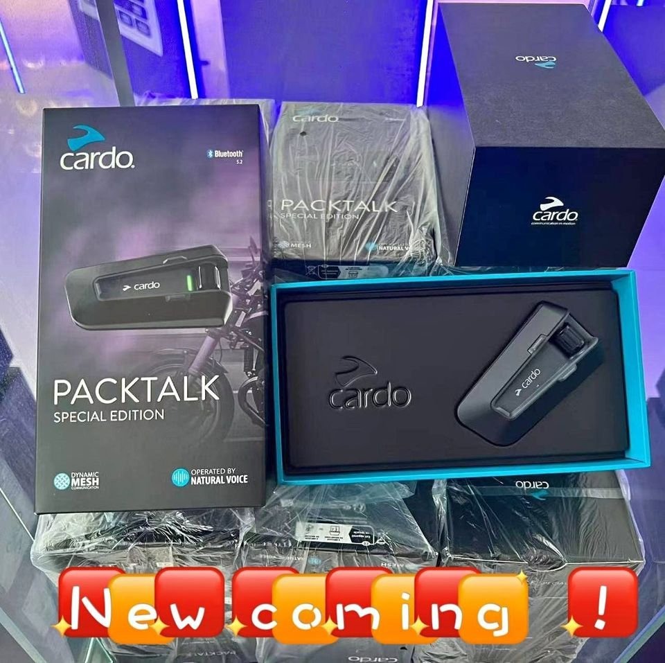 Cardo Packtalk Special Edition, Audio, Earphones on Carousell