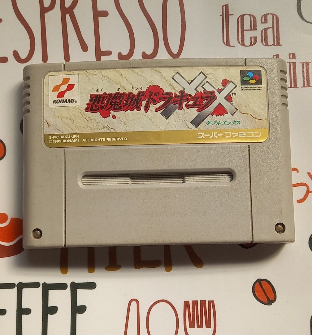 Castlevania X super famicom, Video Gaming, Video Games, Nintendo on ...