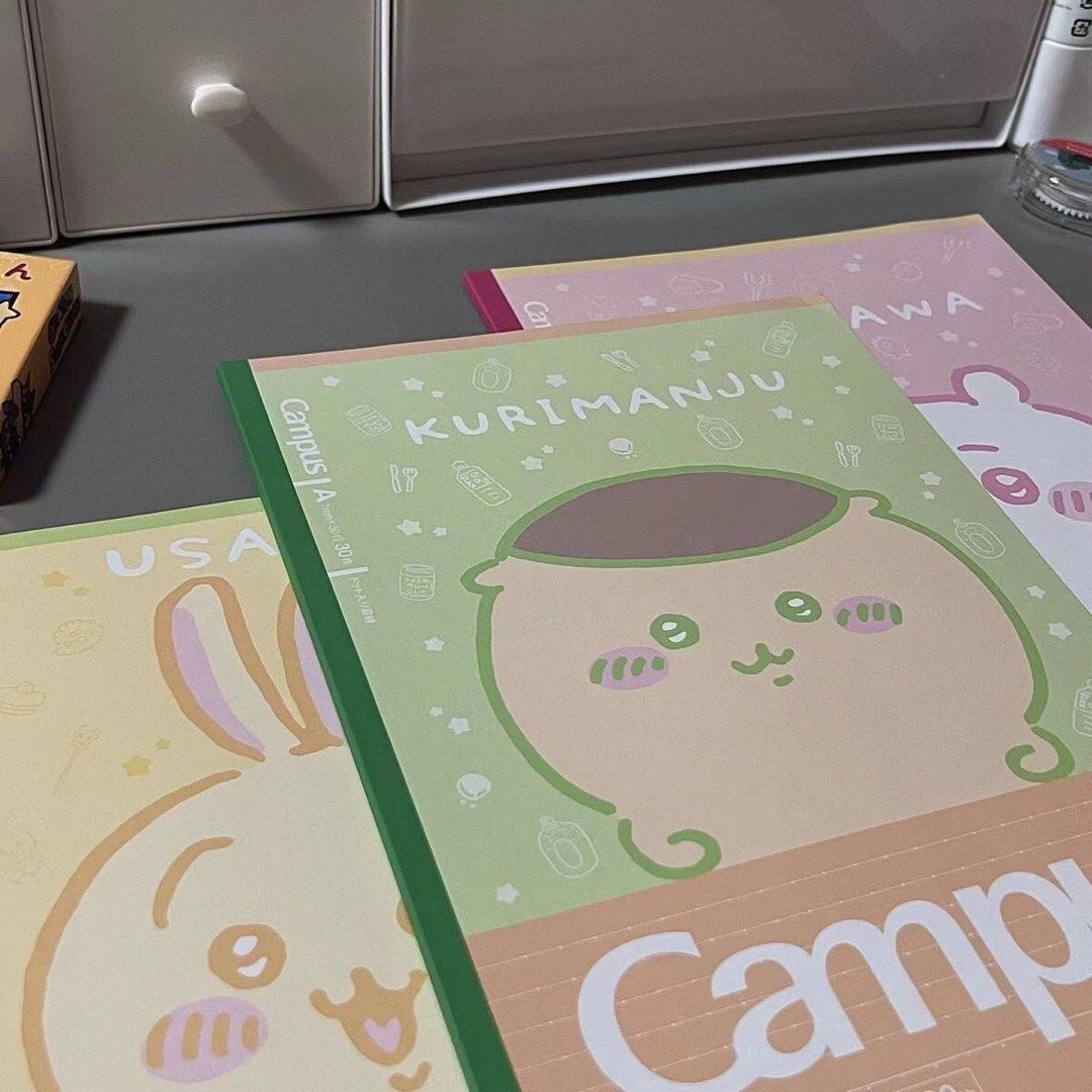 Chiikawa campus notebooks, Everything Else on Carousell