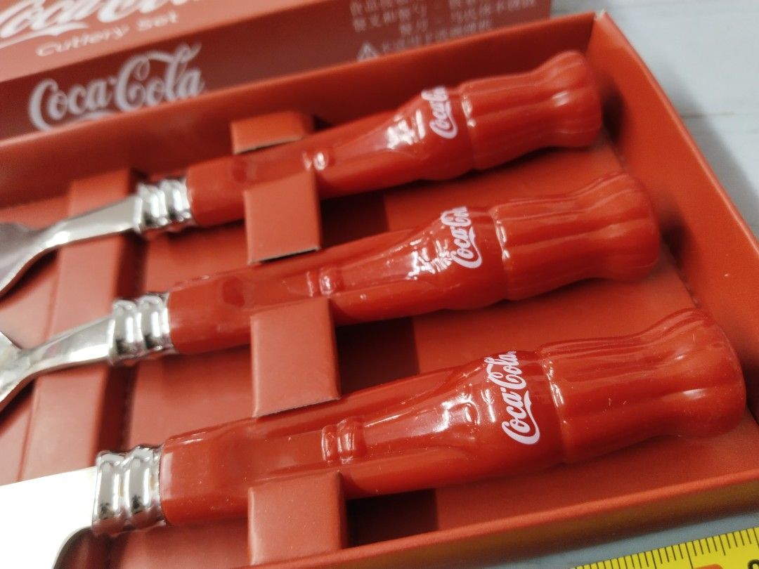 Coca Cola Coke Cutlery set, Hobbies & Toys, Collectibles & Memorabilia ...