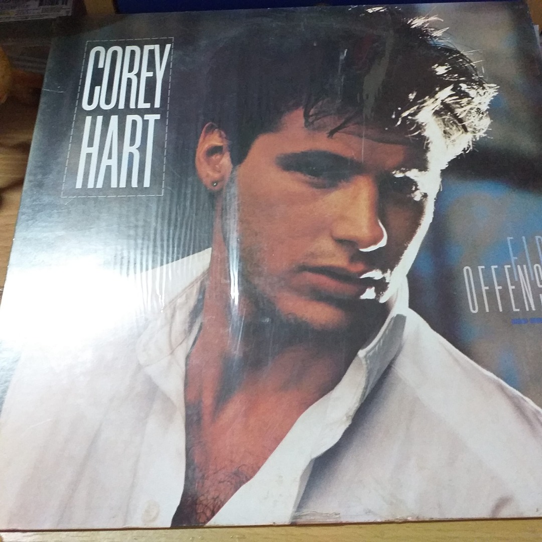 柯瑞哈特COREY HART-FIRST OFFENSE黑膠唱片收SUNGLASSES AT NIGHT金曲台版頗新美片, 書籍、休閒與玩具 ...