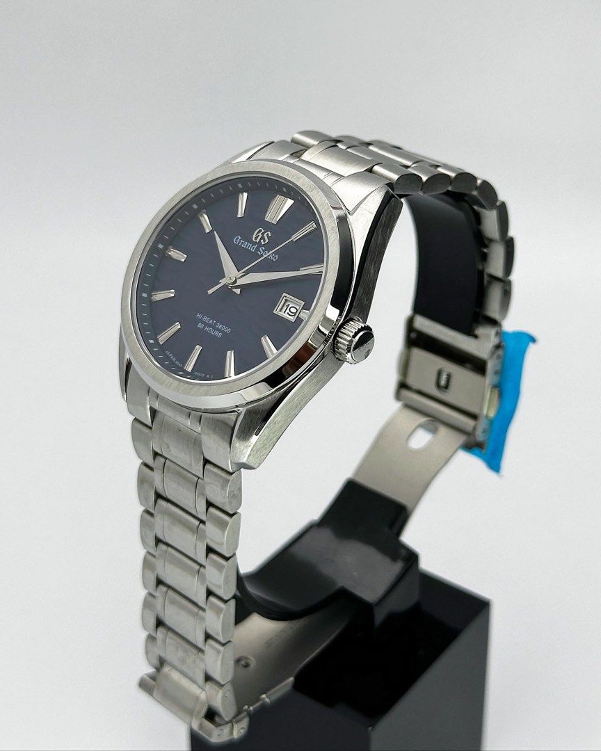 Custom Seiko Mod 40mm Blue GS Lake Suwa Automatic Watch, Men's Fashion ...