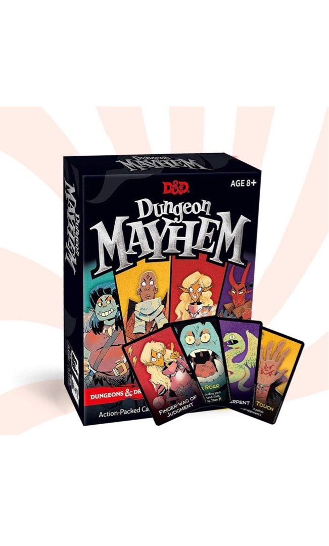 D&D Dungeon Mayhem, Hobbies & Toys, Toys & Games on Carousell