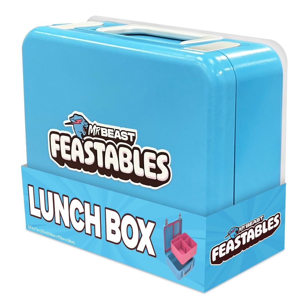 Feastables Mr Beast World’s Coolest Collectible Lunch Box 野獸先生 收藏版午餐盒 ...