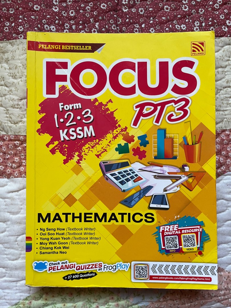 FOCUS MATHEMATICS PT3 KSSM, Hobbies & Toys, Books & Magazines, Textbooks on Carousell