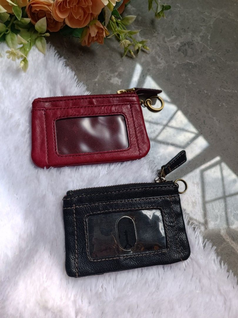 Fossil Small Wallet ID, Card and Coin Authentic, Barang Mewah, Tas ...
