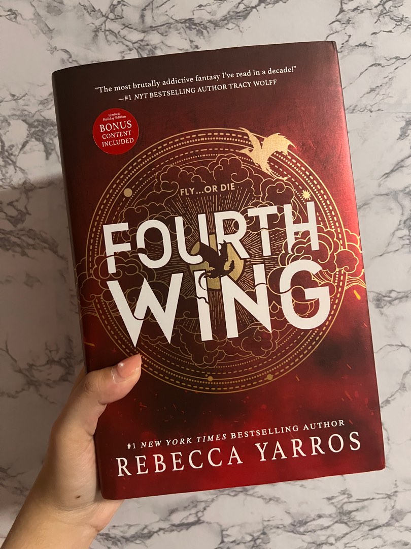 Fourth Wing Rebecca Yarros, Hobbies & Toys, Books & Magazines, Fiction ...