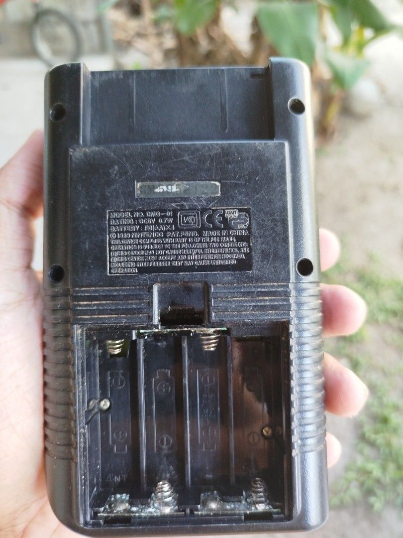 Gameboy dmg black, Video Gaming, Video Game Consoles, Nintendo on Carousell