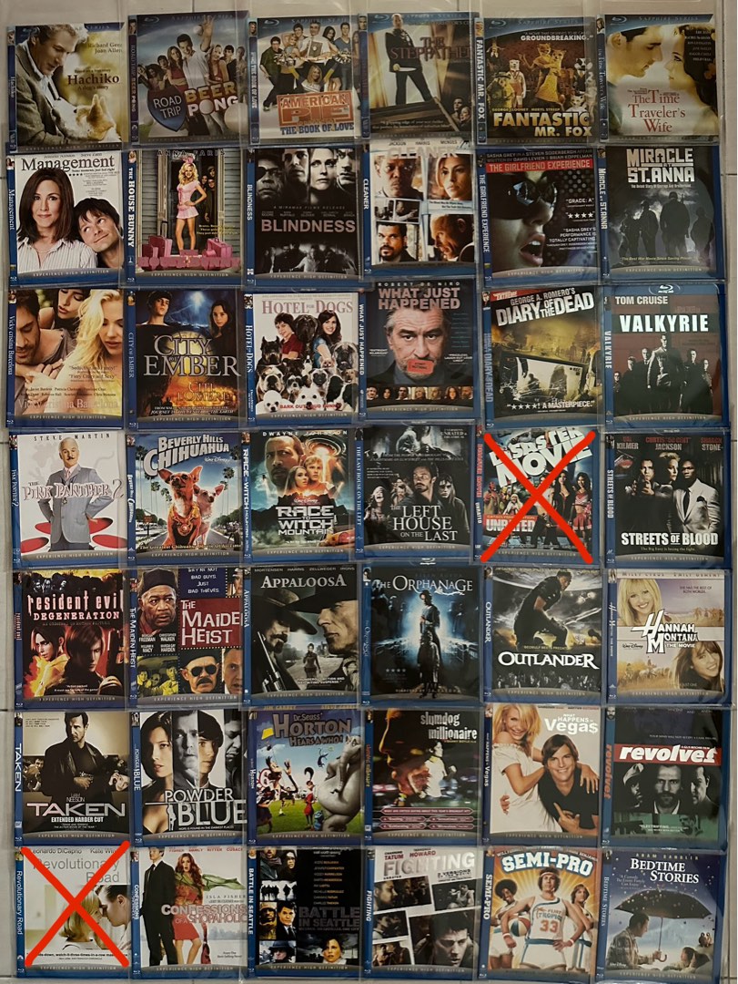 Hollywood Movies DVD Part 1 for sales, Hobbies & Toys, Music & Media ...
