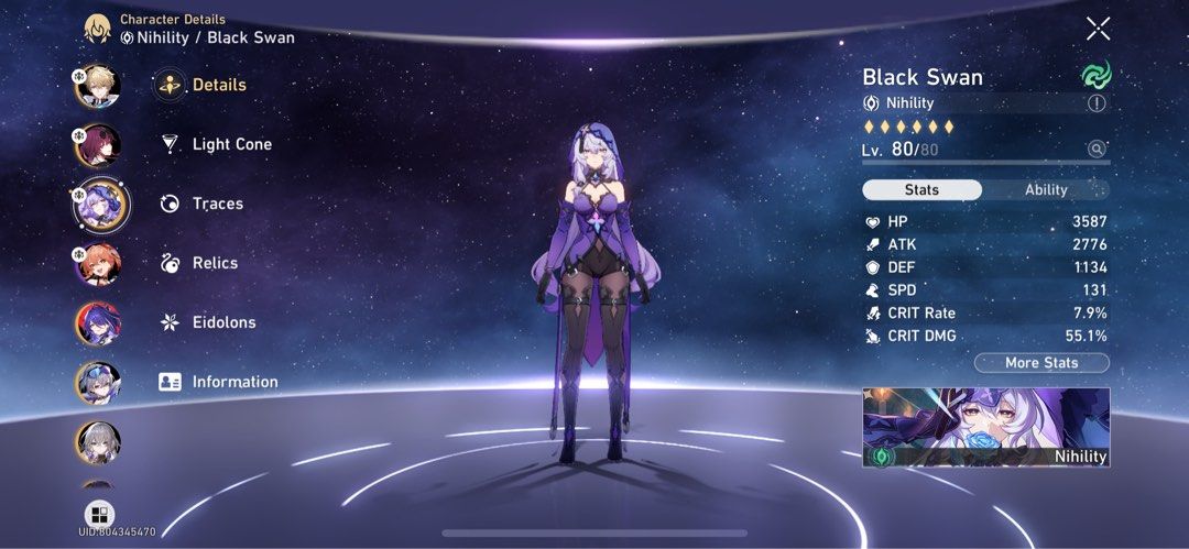 Honkai star rail acheron team, premium dot team, and semi monoquantum ...