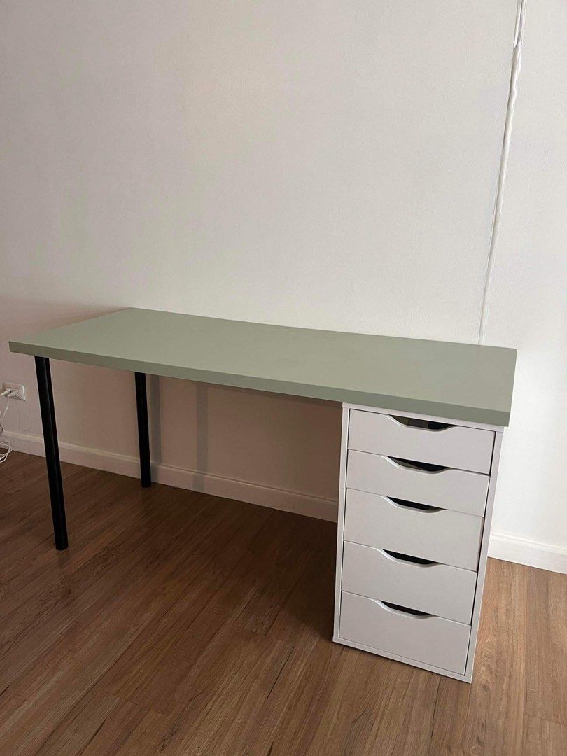 Ikea LAGKAPTEN / ALEX Table, Furniture & Home Living, Furniture, Tables ...