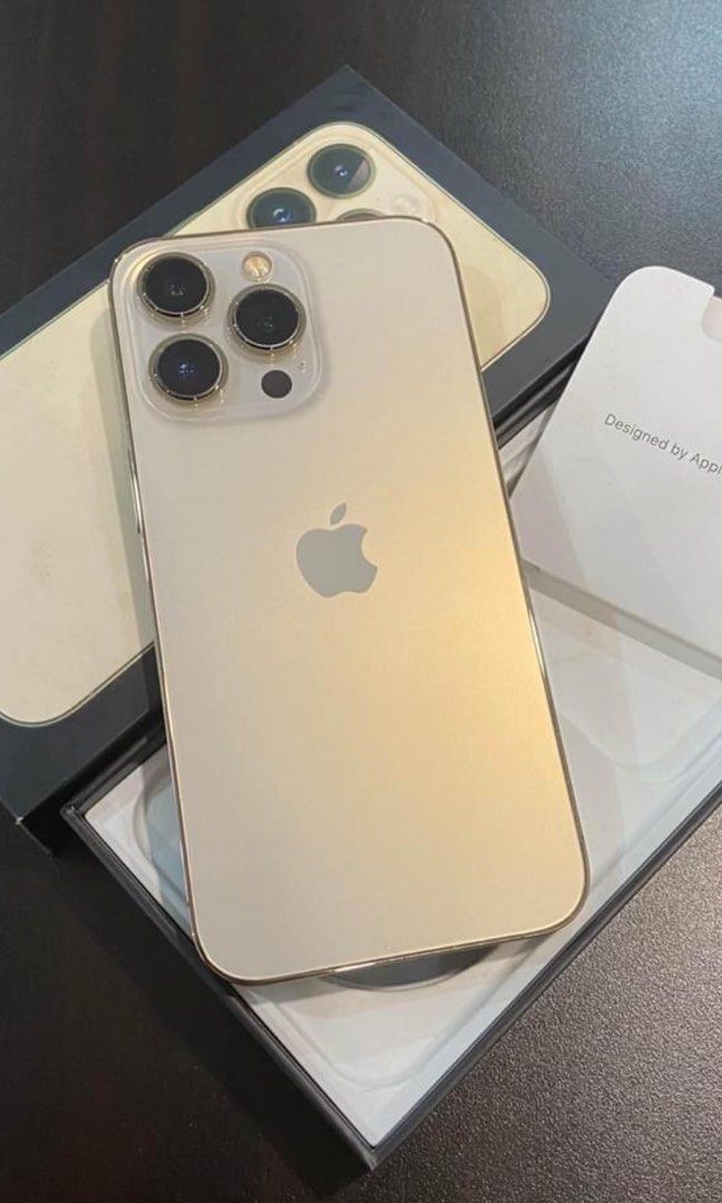 iPhone 13 Pro Max Gold 128GB, Mobile Phones & Gadgets, Mobile Phones ...