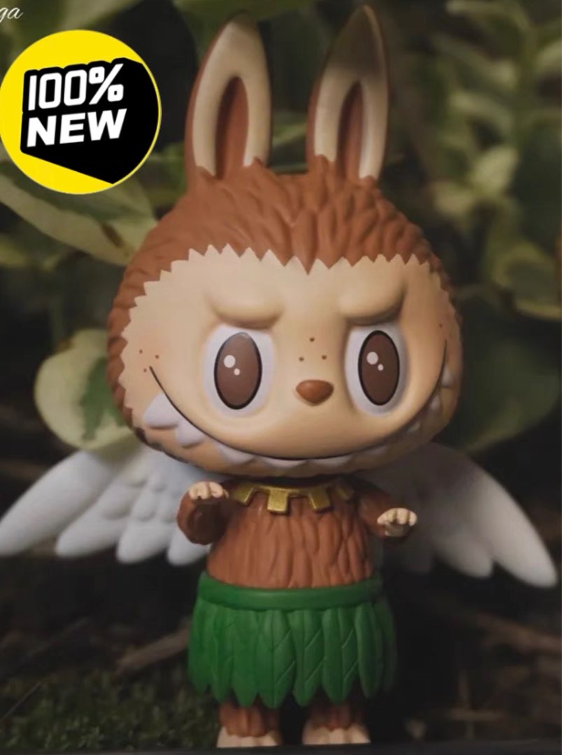 Labubu 野獸 盲盒 popmart how2work figure monster 精靈, 興趣及遊戲, 玩具 & 遊戲類 ...