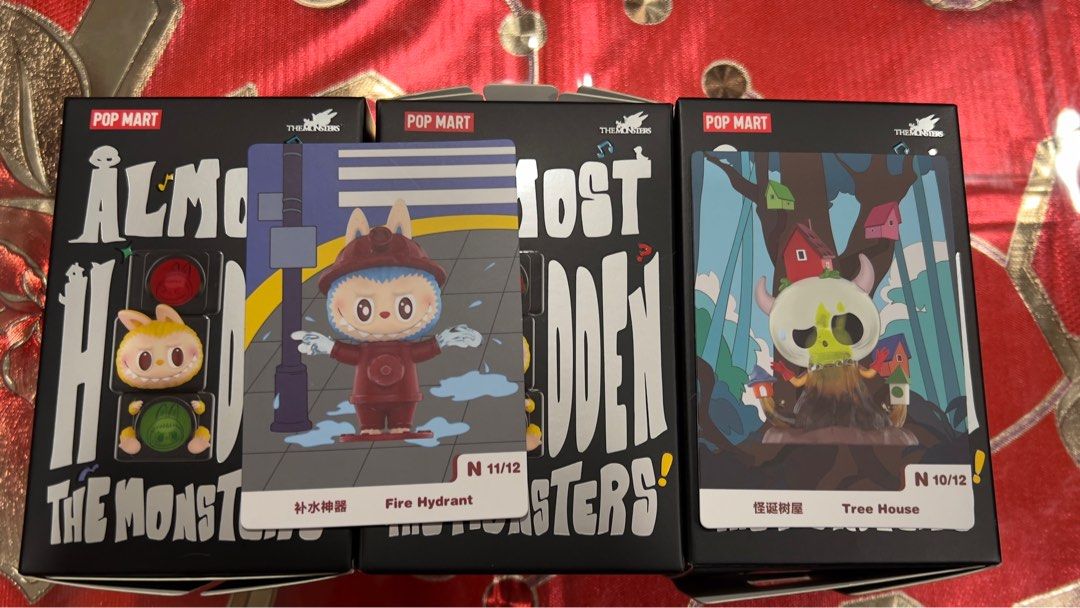 Labubu Almost Hidden, Hobbies & Toys, Toys & Games on Carousell